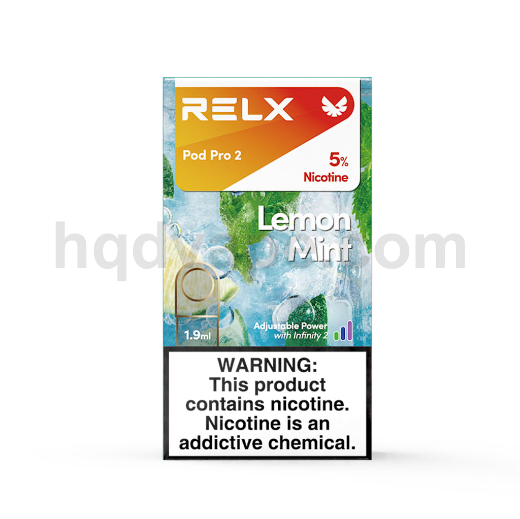 RELX Pod Pro 2 - Lemon Mint – HQD VAPE SHOPS