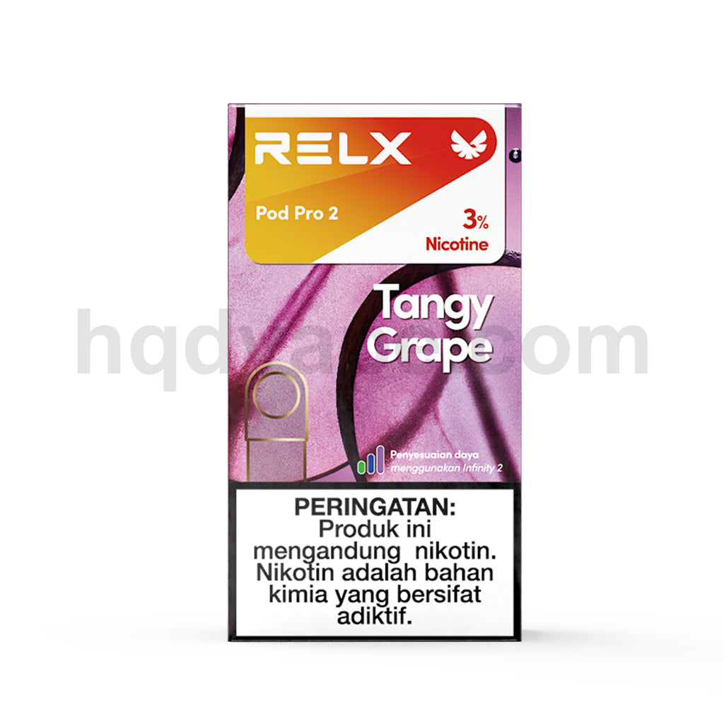 RELX Pod Pro 2 - Tangy Grape – HQD VAPE SHOPS