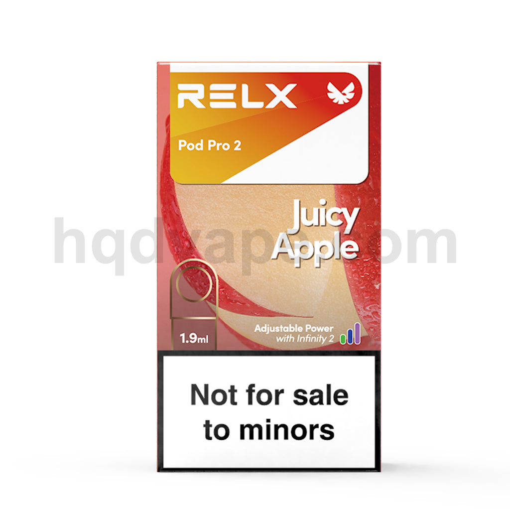 RELX Pod Pro 2 - Juicy Apple – HQD VAPE SHOPS