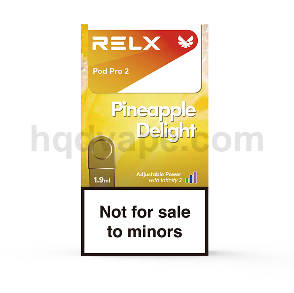 RELX Pod Pro 2 - Pineapple Delight – HQD VAPE SHOPS