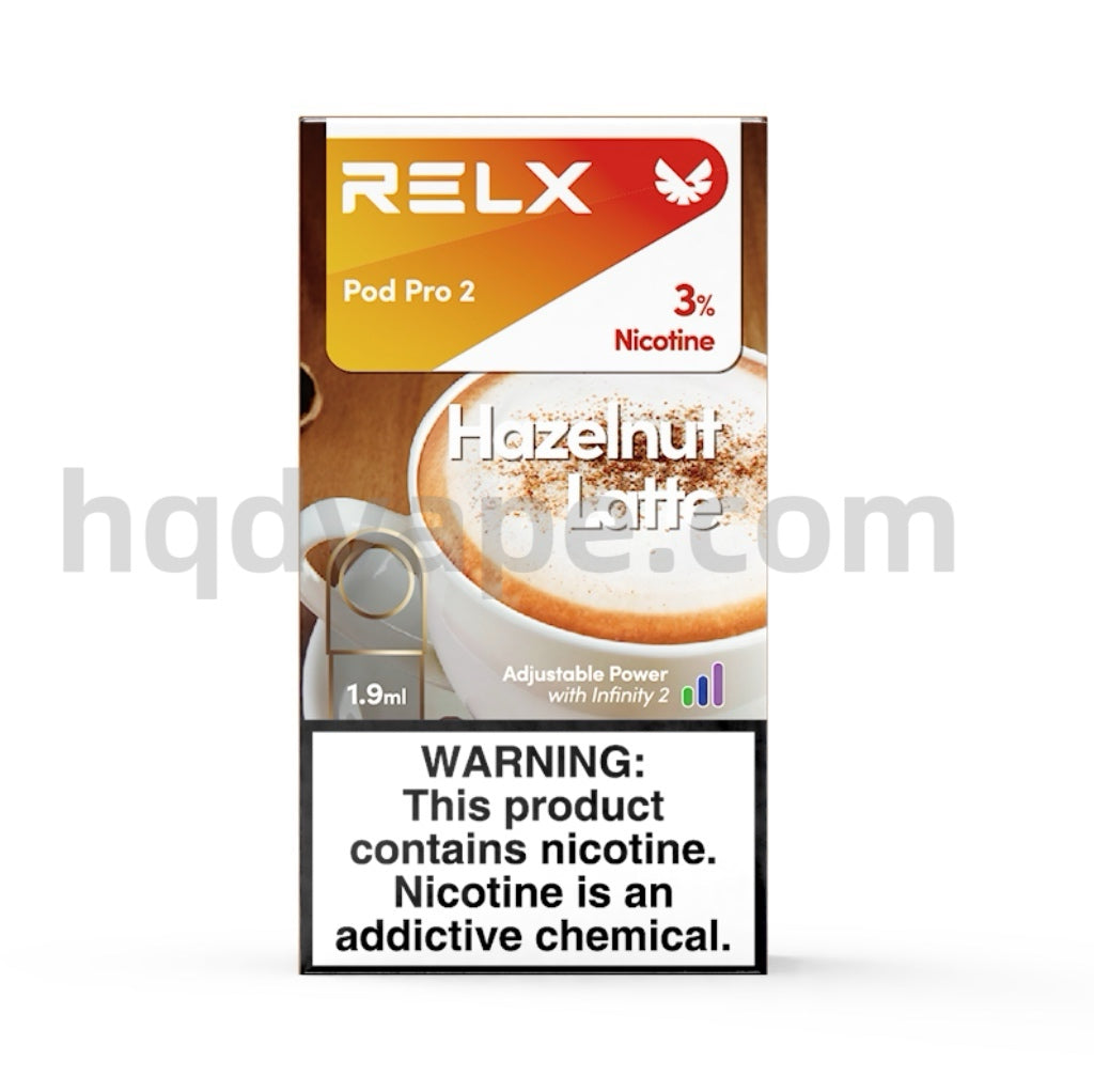 RELX Pod Pro 2 - Hazelunt Latte – HQD VAPE SHOPS