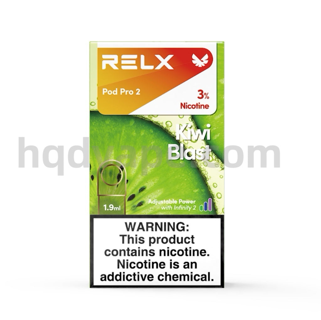 RELX Pod Pro 2 - Kiwi Blast – HQD VAPE SHOPS